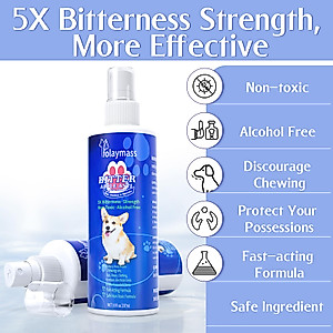 No Chew Spray for Dogs & Cats,