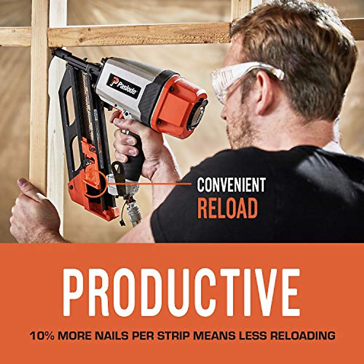 Paslode, Framing Nails, 650836, 30 Degree RounDrive Brite, 3 inch x .120 Gauge, Smooth, 2,500 per Box