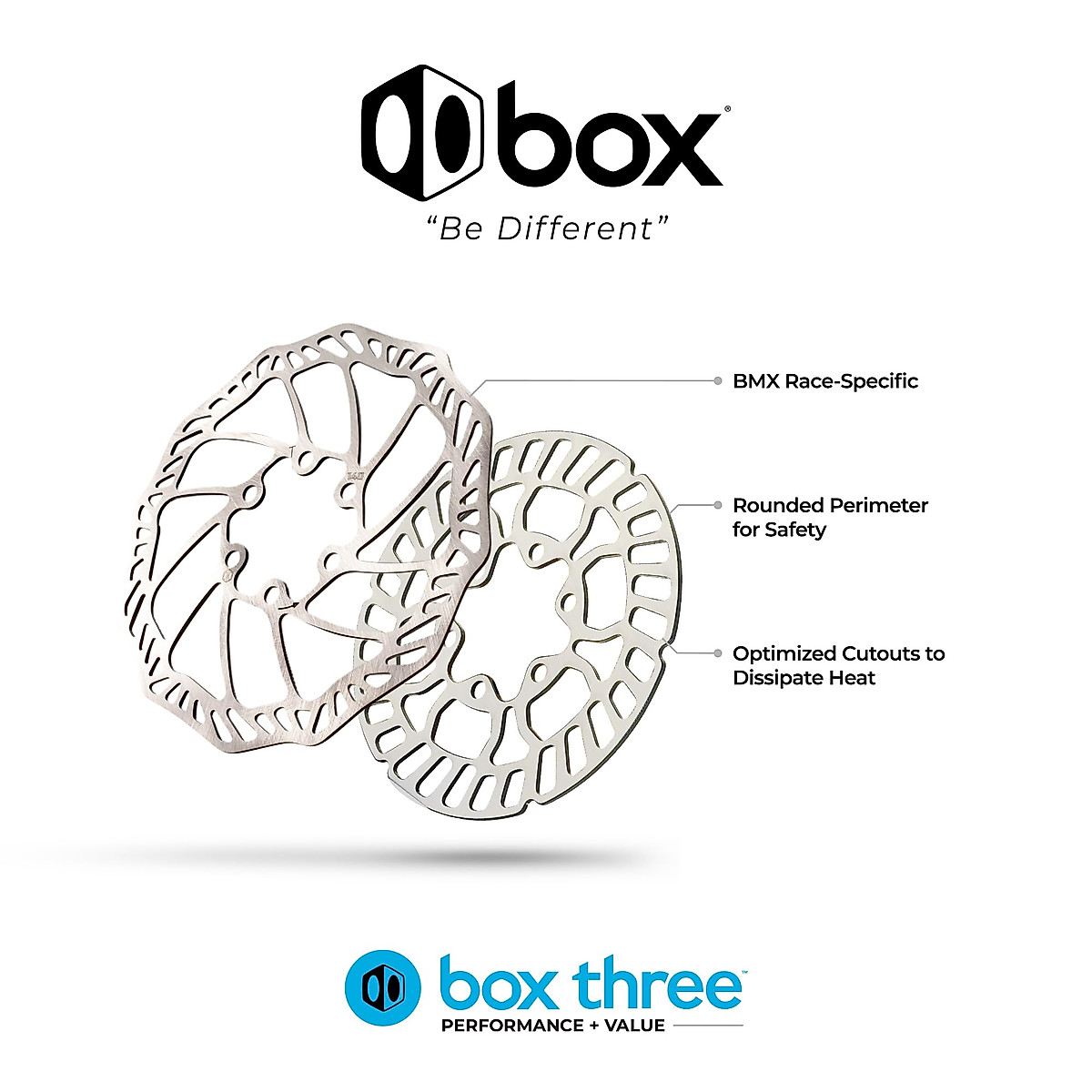 Box Components | Box Three BMX Specific 140mm 6-Bolt Disc Stainless Steel Brake Rotor | Bicycle Parts, Bicycle Brakes, Disc Brake Rotor, Bike Brakes, BMX Bike Parts, BMX Brake Kit