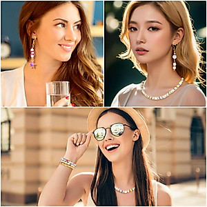 shynek 300 Pieces Rondelle Spacer Beads for Jewelry Making, 10mm Rhinestone Spacer Beads for Beaded Pens, Crystal Bead Spacers for Jewelry Making, Bracelets (10 colors)