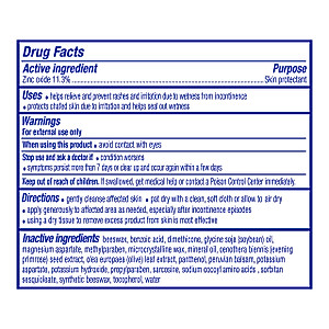 Balmex AdultAdvantage Bprotected Skin Relief Healing Cream, with Zinc Oxide Barrier Cream Protection + Skinshield Soothing Botanicals for Adult Incontinence, Adult Rash and Bed Sores, 3oz (Pack of 3)