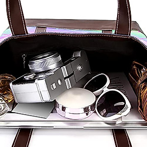 Purses for Women, Tote Bag, Tote Bag for Women, Small Tote Bag, abstract colorful fish scales pattern