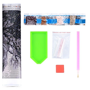 5D DIY Diamond Drawing Kit, Digital Drawing Kit,Cartoon Pink Fat Pig Crystal Rhinestone Diamond Embroidery Art Pictures, DIY Craft Supplies for Adults, Children, Home, Wall Decoration - 12*16 In