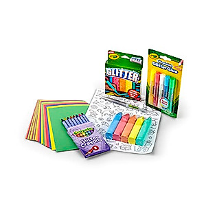 Crayola All That Glitters Art Case Coloring Set, Toys, Gift for Kids Age 5+