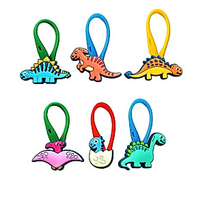 Avirgo Colorful Glass Charms WineColorful Glass Drink Marker Set of 6 Pcs