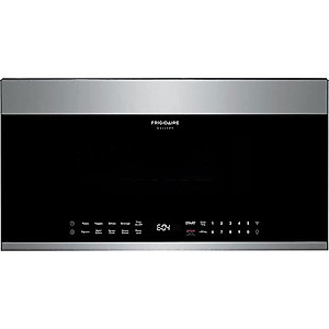 FRIGIDAIRE FGBM19WNVF 30" Gallery Series Stainless Steel Over The Range Microwave with 1.9 cu. ft. Capacity 300 CFM 1000 Watts and Sensor Cooking