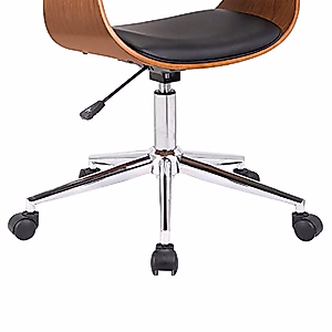 Armen Living Bellevue Office Chair, Black