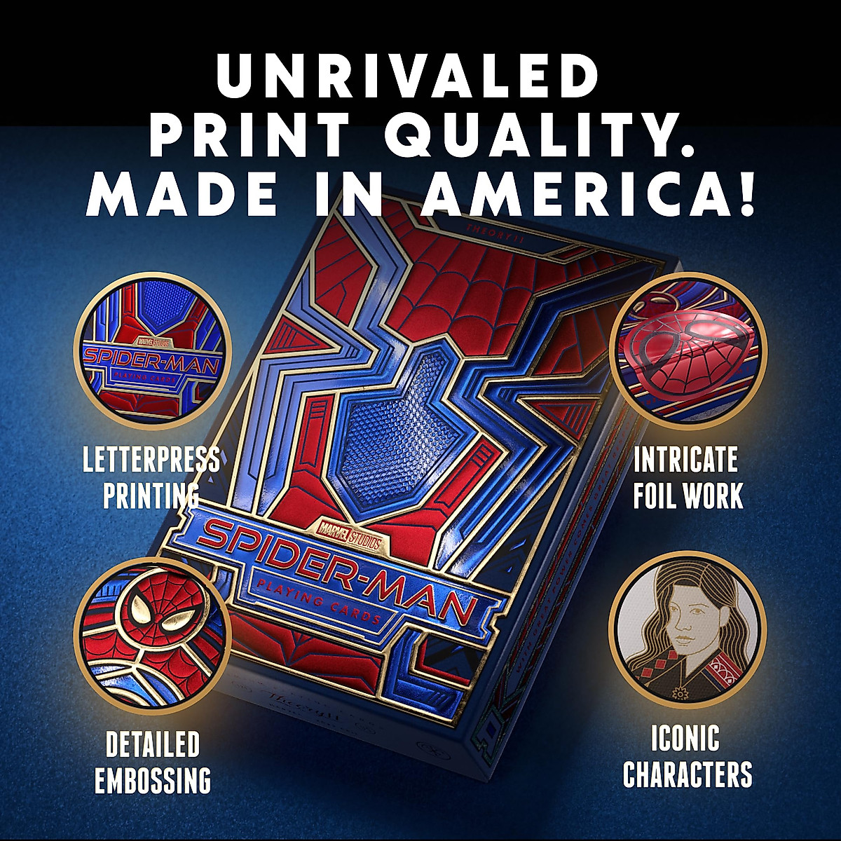 theory11 Spider-Man Playing Cards
