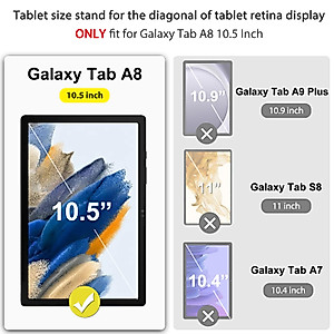 SPARIN 3 Pack Screen protector for Samsung Galaxy Tab A8 10.5 Inch, Tempered Glass Screen Protector for Galaxy Tablet A8 2022, Anti-Scratch