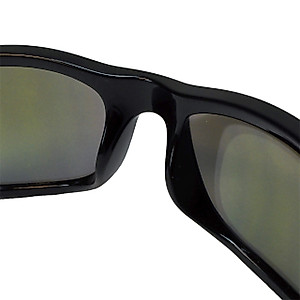 DEWALT DPG107 Supervisor™ Premium Safety Full frame Eyewear - Black Frame - Yellow Mirror Lens