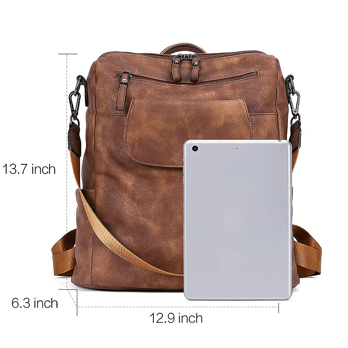 CLUCI Women Backpack Bundle with Women Wallet