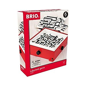 BRIO World 34020 Labyrinth Game + Extra Boards | Skill-Enhancing Puzzle | Engaging Activity for Kids & Teens | Promotes Cognitive Abilities