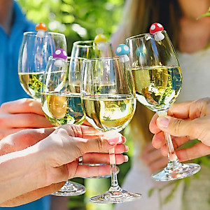 Genuine Fred Tiny Toadstools Drink Markers, 1 inch (5297217)