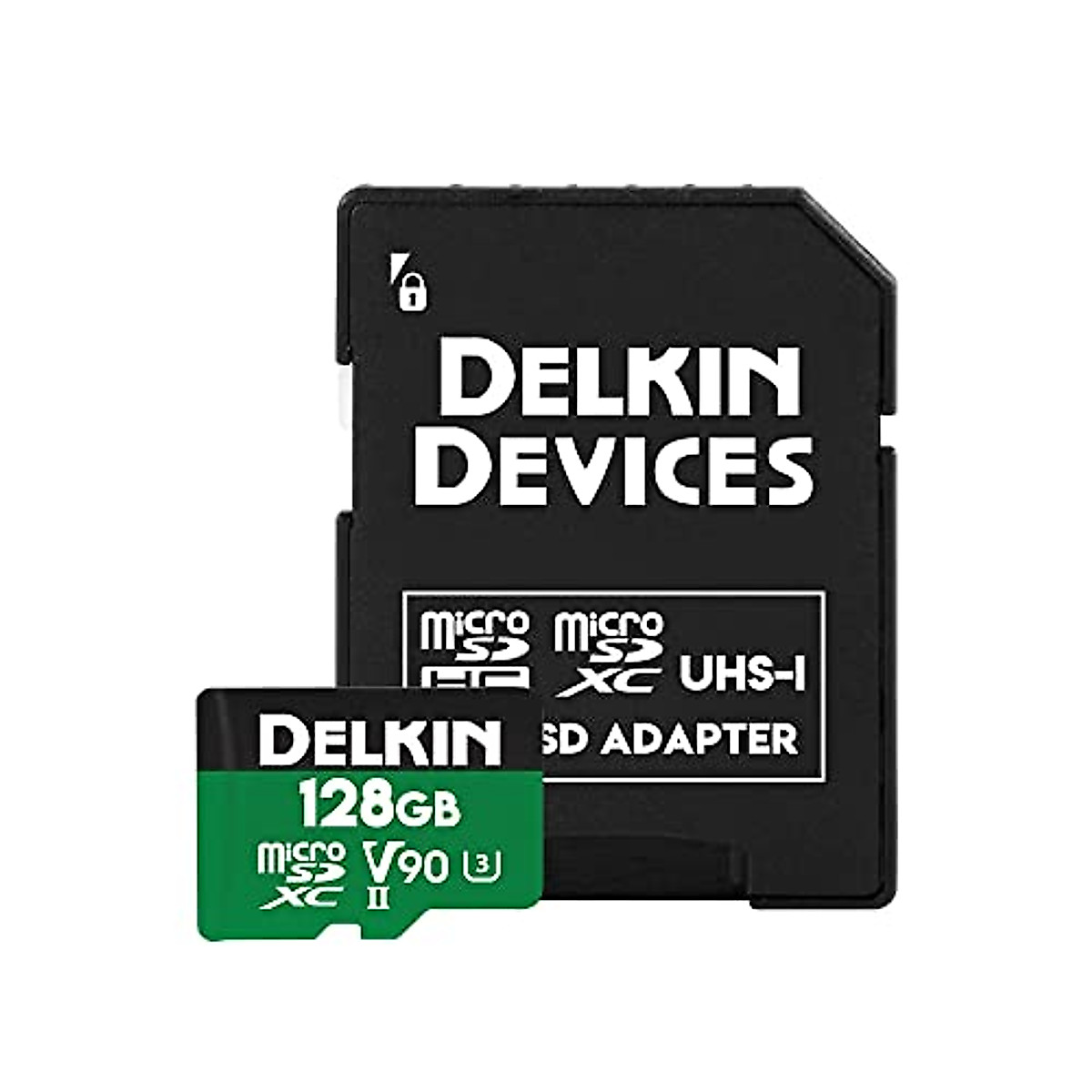 Delkin Devices 128GB Power microSDXC UHS-II (V90) Memory Card