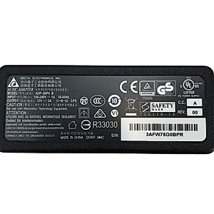 Delta ADP-36PH BH Desktop AC Adapters Desktop Adapter 12VDC, 36W, Level VI