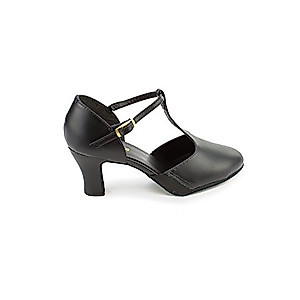 So Dance CH57 T-Strap 2.5'' Heel Character Shoe Black