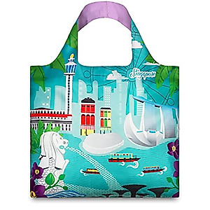 LOQI Urban Singapore Reusable Shopping Bag