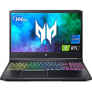 Acer Predator Helios 300 15.6" FHD 144Hz 3ms IPS Gaming Laptop | Intel 8-Core i7-11800H | 64GB | 1TBSSD+2TBHDD | NVIDIA GeForce RTX 3060 | Red Backlit Keyboard | Windows 10 | with USB3.0 HUB Bundle