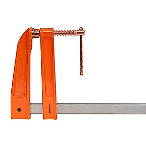 Jorgensen 9-Inch Deep-Reach Throat Bar Clamp, 48-Inch Max Opening