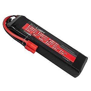 ECHOBBY 11.1V 3S 2600mAh 25C LiPo Battery 3.5mm Banana Plug for RC Airplane Helicopter Quad Copter FPV Drone Multirotor Aircraft