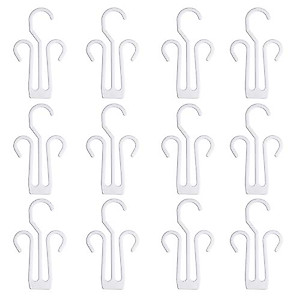 CM Cosmos Pack of 12 Plastic Slippers Leather Shoes Drying Hanging Shoe Rack