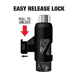 PROGRIP 900902 Adjustable Cargo Bar for Pick-Up Truck Cargo Tie Down and Transport: Twist and Lock, 40"- 72" Wide,Grey