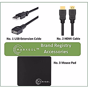 2021 HP Flagship 15.6” HD Laptop Computer, AMD Ryzen 3 3250U up to 3.5GHz (Beat Intel i5-7200U), 16GB RAM, 128GB SSD+1TB HDD, HD Webcam,Remote Work,WiFi, Bluetooth 4.2, HDMI, Win10 S, w/Marxsol Cables