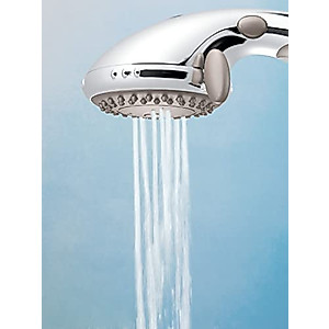 Moen Home Care Chrome Multi-Function Handheld Shower with Pause Control, DN8001CH