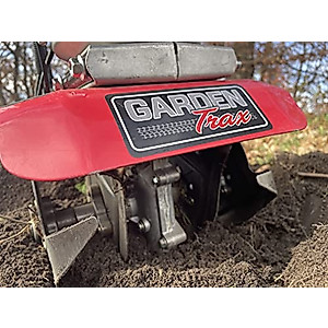 GardenTrax Mini Tiller Cultivator Powerful 33cc 2-Cycle Engine