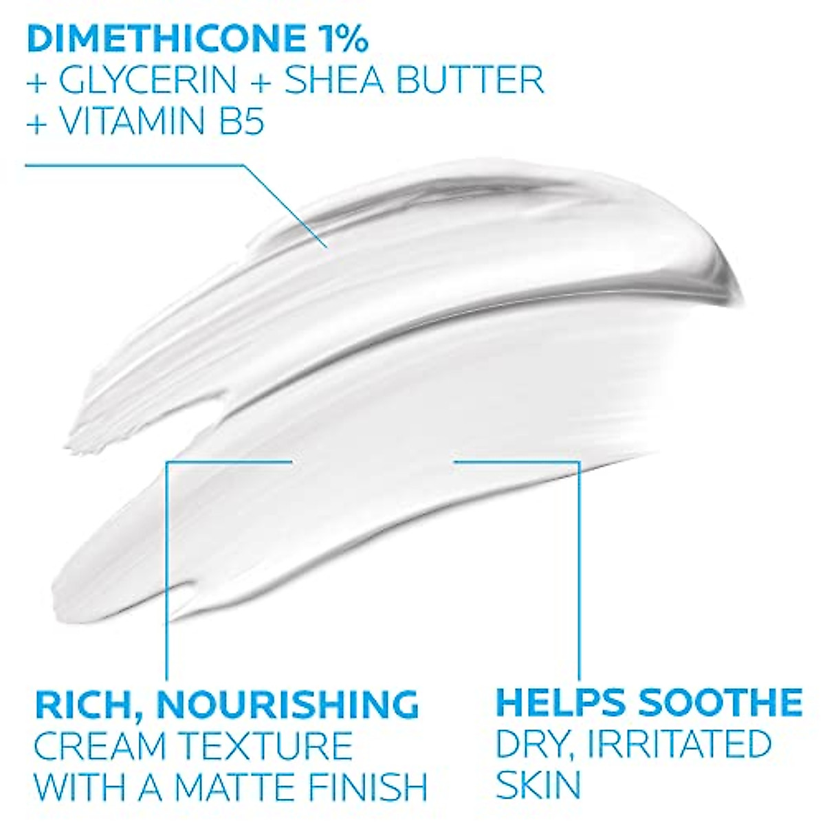 La Roche-Posay Cicaplast Balm B5, Healing Ointment and Soothing Therapeutic Multi Purpose Cream for Dry & Irritated Skin, Body and Hand Balm, Baby Safe, Fragrance Free