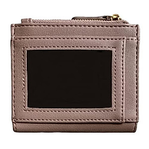 Steve Madden French Faux Leather Wallet (Mauve)