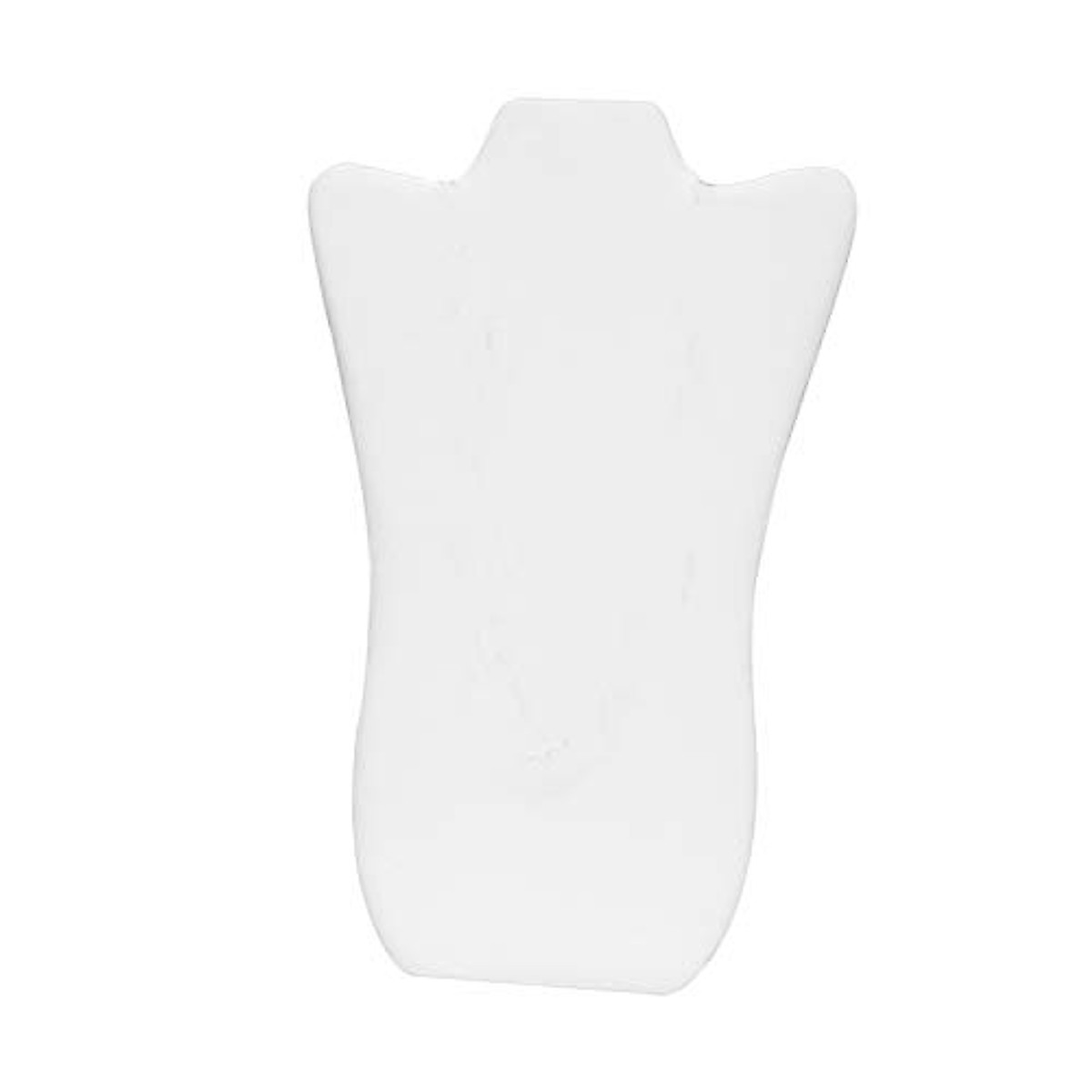 2 Tall Curved Necklace Easel Display Black & White 14"