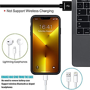 Battery Case for iPhone 13 Pro Max, Newest 8500mAh Rechargeable Portable Charging Case Compatible with iPhone 13 Pro Max (6.7 inch) Extended Battery Pack Protective Charger Case with Carplay (Black)