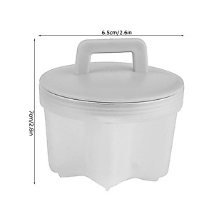 Boiled Egg Maker, 4Pcs Plastic Egg Cooker Boiler Pudding Mold with Oil Brush, Non‑stick Boiled Egg Cooker, Poached Egg Cups, Fast Poaching Egg for Breakfast, Eggs Kitchen Gadgets(gray)