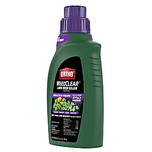 Ortho WeedClear Lawn Weed Killer Concentrate2, Kills Dollarweed, Dandelion, and Clover, 32 fl. oz.