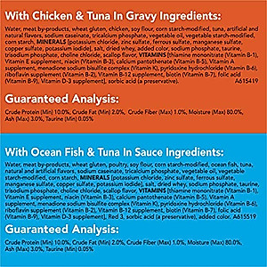 Purina Friskies Gravy Wet Cat Food Variety Pack, Tasty Treasures Prime Filets - (24) 5.5 oz. Cans