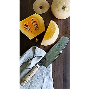 Miyabi Birchwood Sg2 6.5" Nakiri Knife, 1 Lb