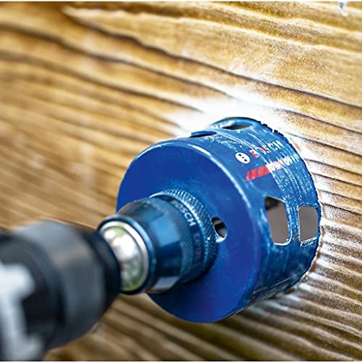 Bosch Professional 14x Expert Tough Material Hole Saw Set (Ø 20-76 mm, Accessories Rotary Impact Drill)