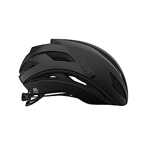 Giro Eclipse Spherical Adult Road Cycling Helmet - Matte Black/Gloss Black (2022), Medium (55–59 cm)