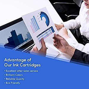 LC3013 High Yield 4 PKS Compatible Ink Cartridge Replacement for Brother LC3013 Ink Cartridges (Black, Cyan, Magenta, Yellow), Use for MFC-J491DW MFC-J497DW MFC-J690DW MFC-J895DW Printer