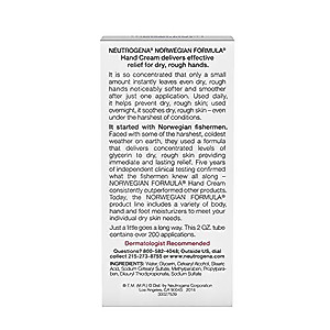 Neutrogena Norwegian Formula Hand Cream FragranceFree, 2 Ounce