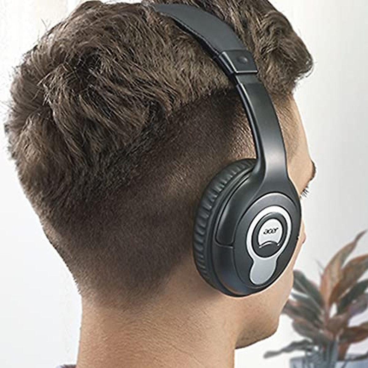 Acer Wired Headset with Flexible Omnidirectional Mic, Adjustable Headband