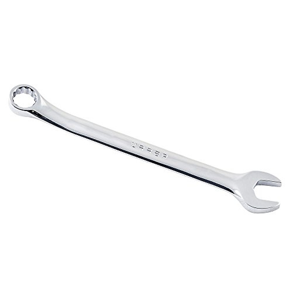URREA Combination Wrench - 1-11/16" Full Polished 12-Point Dual Wrench with 30° Box End Recover Angle & 15° Open End Recovery Angle - 1254