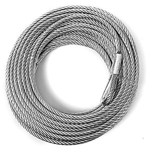 Rugged Ridge 15103.51 Winch Cable, 3/16 Inch x 50 feet, ATV/UTV