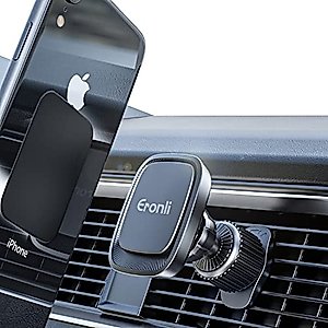 Eronli Magnetic Phone Holder for Car,【Upgraded Metal Hook】 Universal Car Vent Phone Mount with【6 Super Strong Magnets】 Compatible iPhone, Samsung and More Cell Phones