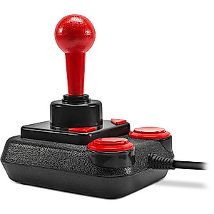 SPEEDLINK SL-650212-BKRD Competition PRO EXTRA USB Joystick - Anniversary Edition, Retro-Arcade-Stick, schwarz-rot