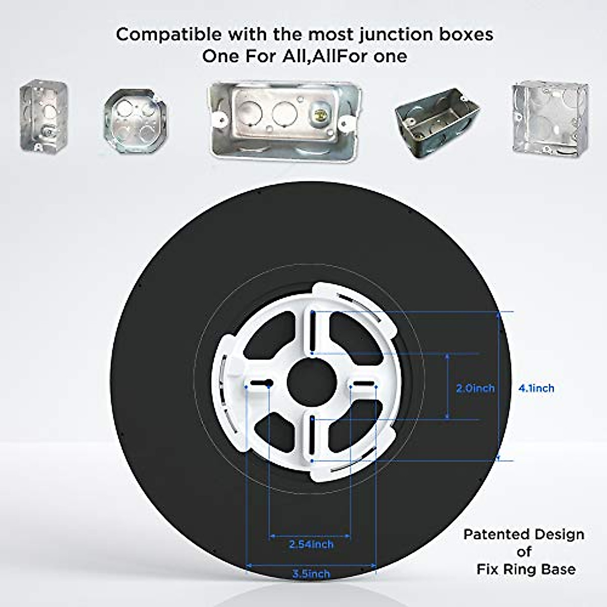 TALOYA Flush Mount LED Ceiling Light Fixture Black,12 Inch 20 Watt, Thin Ceiling Lamp Surface Mount for Kitchen Bedroom Utility Laundry Closet Room,3 Color Temperatures in One (3000k/4000k/6500k)