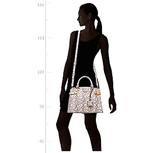 GUESS Zadie Logo Girlfriend Satchel, Python