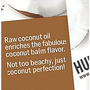 Hurraw! Coconut Lip Balm, 2 Pack: Organic, Certified Vegan, Cruelty and Gluten Free. Non-GMO, 100% Natural Ingredients. Bee, Shea, Soy and Palm Free. Made in USA