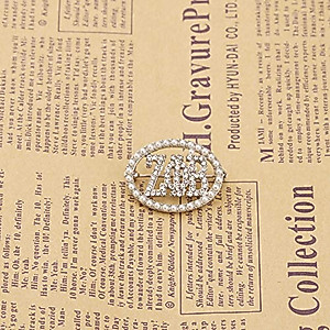 AKTAP Inspired Pin Finer Woman Sorority Paraphernalia Z P B Greek Sorority Jewelry Gift Brooch